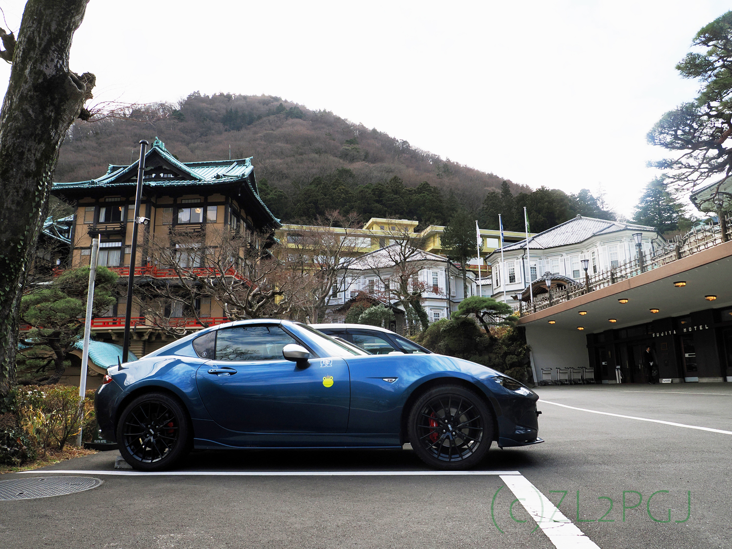 冬の宮ノ下富士屋ホテル - 続 JA/ZL2PGJの日々の閑話